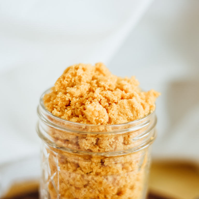 How to Make Homemade Sugar Scrub with Turmeric & Ginger - A Farm to Keep