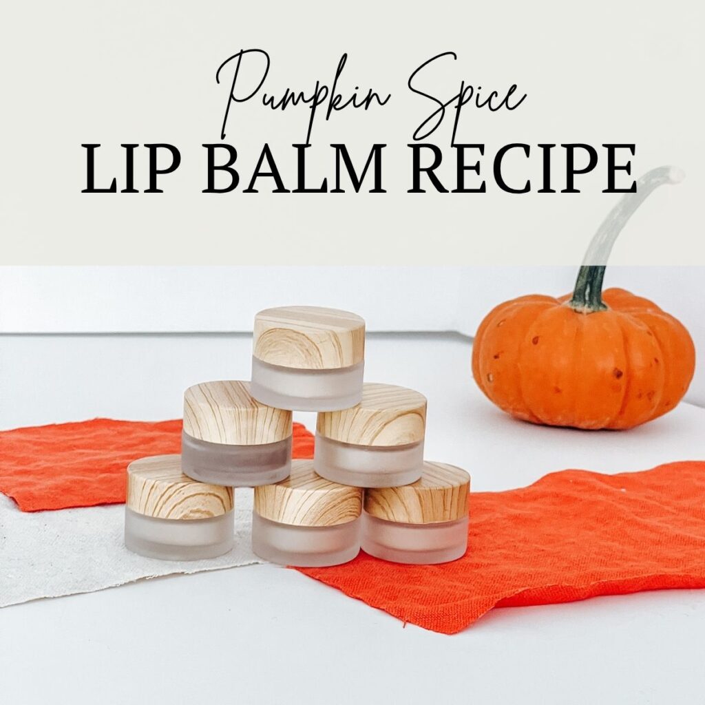 DIY Nourishing Pumpkin Spice Lip Balm Recipe - A Farm to Keep